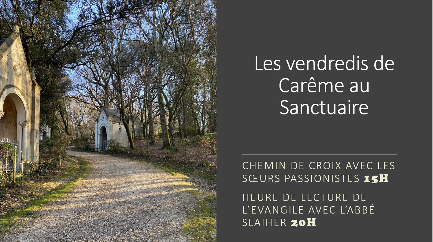 Le temps du Carême au Sanctuaire - Sanctuaire Notre-Dame de Verdelais