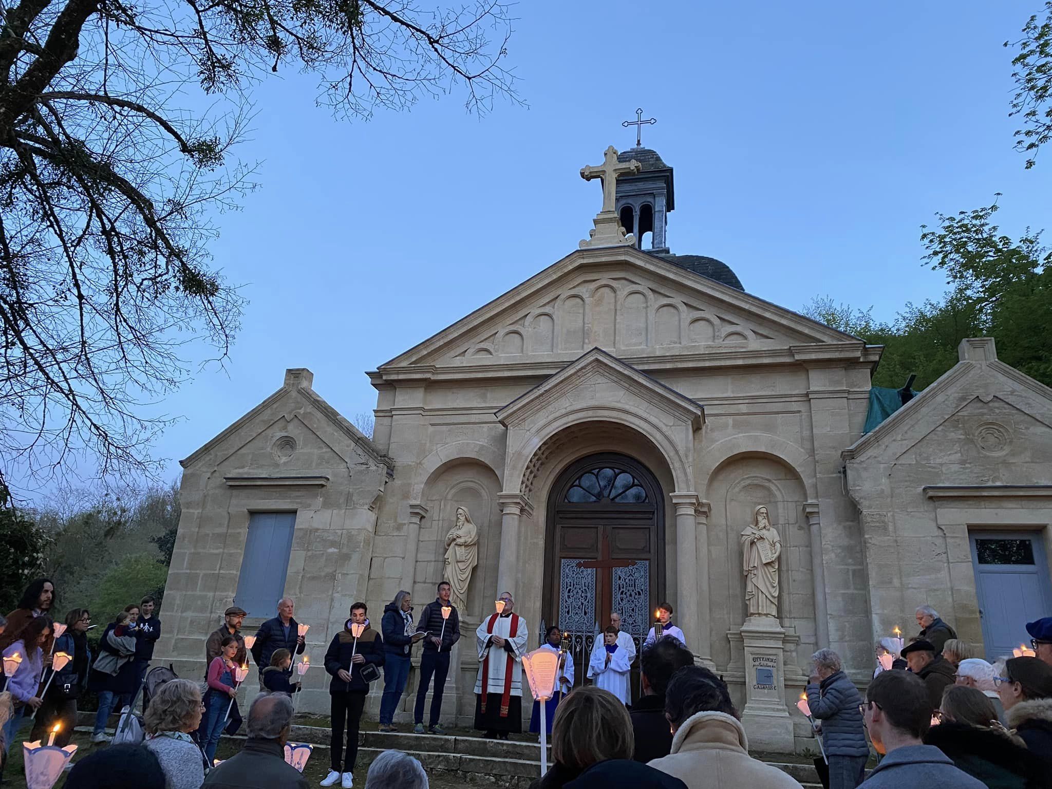 Chemin de Croix aux flambeaux - Sanctuaire Notre-Dame de Verdelais